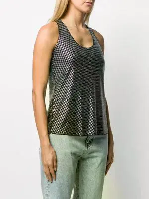 Pinko Strass Tank Top