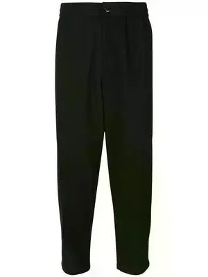 PORTS V Tapered Cropped Trousers