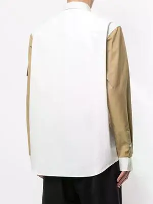 PORTS V Colour-block Utility Patch Shirt