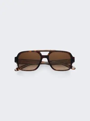 EMMANUELLE KHANH Hero Sunglasses - Brown