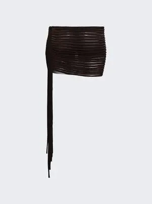 DI PETSA Unravelling Mini Skirt