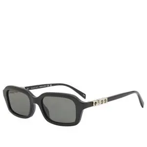 Gucci Gg2152s Rectangle Sunglasses - Black/grey