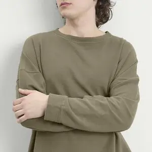 Our Legacy Worn Slack Sweatshirt - Olive