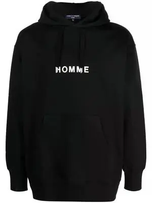 Comme Des Garcons Drawstring Sweatshirts Hoodies For Men