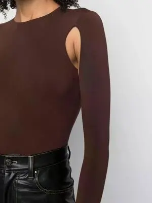 ANDREĀDAMO Cut-out Detail Shirt