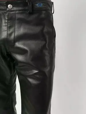 MISBHV X Ufo361 Slight-flare Leather Trousers