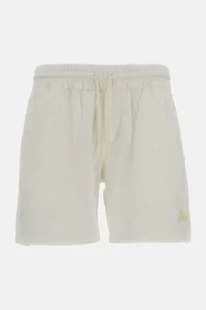 Portuguese Flannel Trousers With Natural Ramie Embroidery
