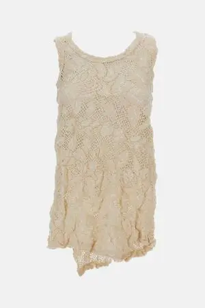 Comme Des Garçons Sleeveless Top - White