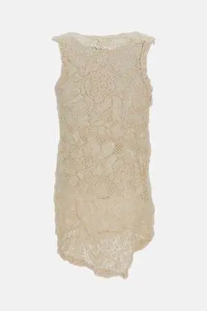 Comme Des Garçons Sleeveless Top - White