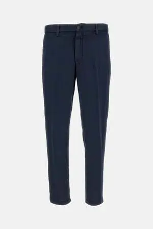 BRIGLIA 1949 Linen Trousers - Blue