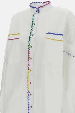 ESTRAFALARIO Long-sleeve Embroidered Shirt