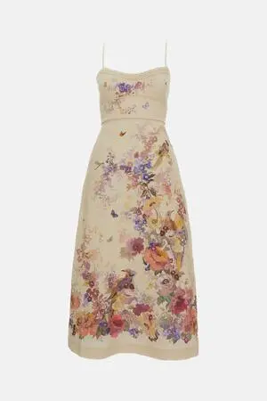 Zimmermann Alchemy Midi Dress - Multicolor