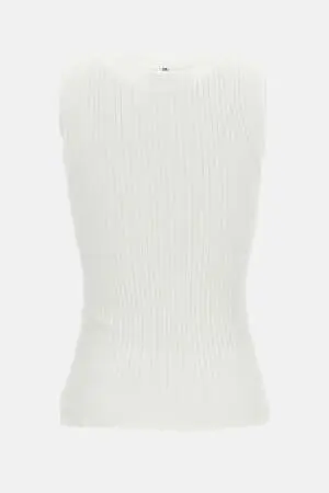 Sportmax Tione Ribbed Tank Top