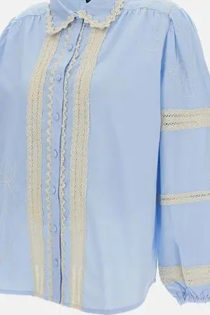 ESTRAFALARIO Embroidered Long-sleeve Shirt