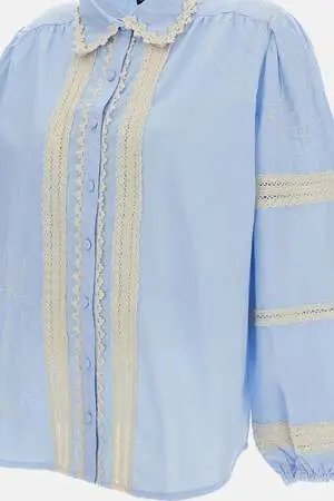 ESTRAFALARIO Embroidered Long-sleeve Shirt