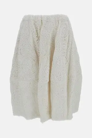 Comme Des Garcons Embroidered Bottoms For Women