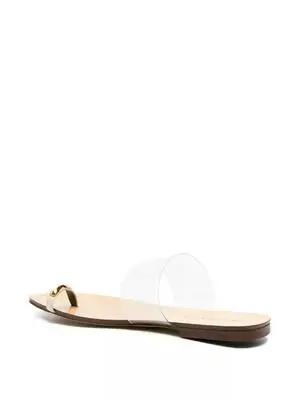MARIA LUCA Toe-ring Sandals - White