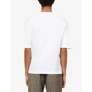 John Smedley Tindall Cotton-jersey T-shirt - White