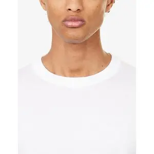 John Smedley Tindall Cotton-jersey T-shirt - White