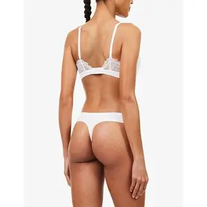 Calvin Klein Perfectly Fit Lace Lightly-lined Full-coverage Bra