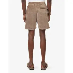 Oas Cotton-blend Velour Shorts