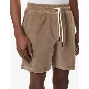 Oas Cotton-blend Velour Shorts