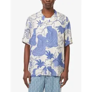 Oas Mystea Rocco Woven Shirt - Blue