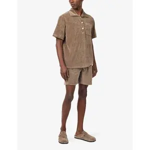 Oas Girona Cotton-blend Velour Shirt