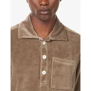 Oas Girona Cotton-blend Velour Shirt
