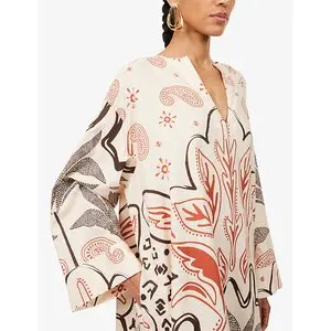 Second Summer Sahara Woven Kaftan