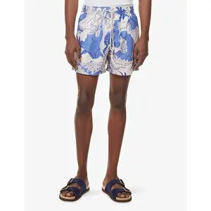 Oas Graphic Print Swim Shorts