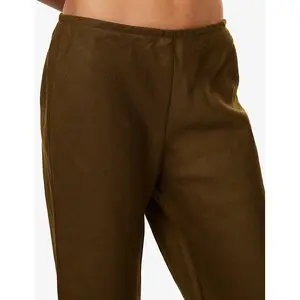 REFORMATION Gale Mid-rise Linen Trousers