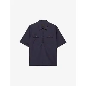 Prada Short-sleeve Cotton Shirt