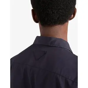 Prada Short-sleeve Cotton Shirt