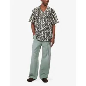 Oas Hypnotise Cuba Cotton-crochet Shirt