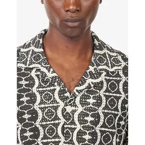Oas Hypnotise Cuba Cotton-crochet Shirt