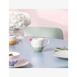 VILLEROY & BOCH Fleur Porcelain Milk Jug 9cm