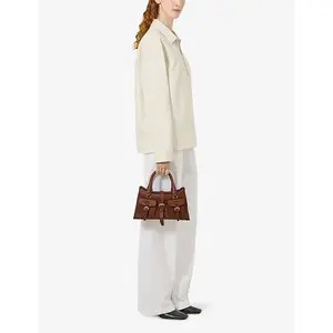Mulberry Small Roxanne Leather Top-handle Bag - Oak