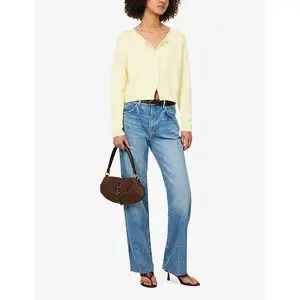 REFORMATION Clara Cotton Knitted Cardigan