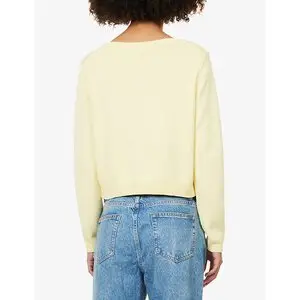 REFORMATION Clara Cotton Knitted Cardigan
