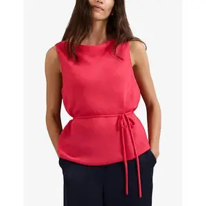 PHASE EIGHT Silk Tie-waist Blouse