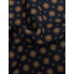 Dunhill Scatter Medal Silk Pocket Square