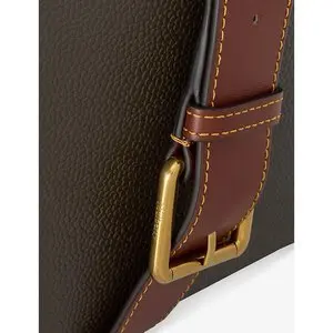 Mulberry Grained-leather Messenger Bag - Mole-cognac