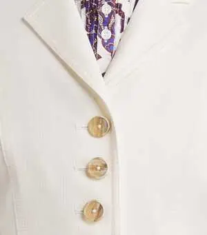 ME+EM Fitted Cropped Jacket