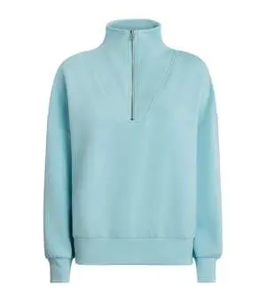 Varley Doublesoft Hawley Half-zip Sweatshirt - Blue