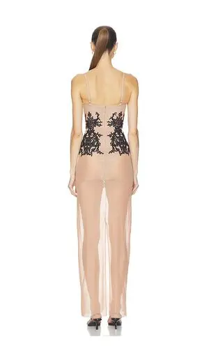 HAELO Wing Lace Corset Dress