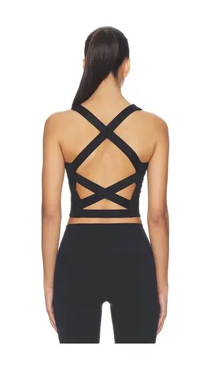 GOLD HINGE Criss Cross Back Tank Top