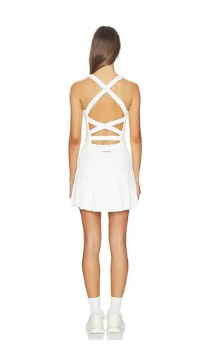 GOLD HINGE Criss Cross Back Dress