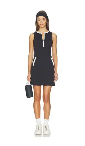 GOLD HINGE Half-zip Pocket Dress