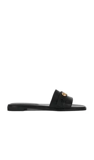 Tory Burch Romy Slide Sandals - Black